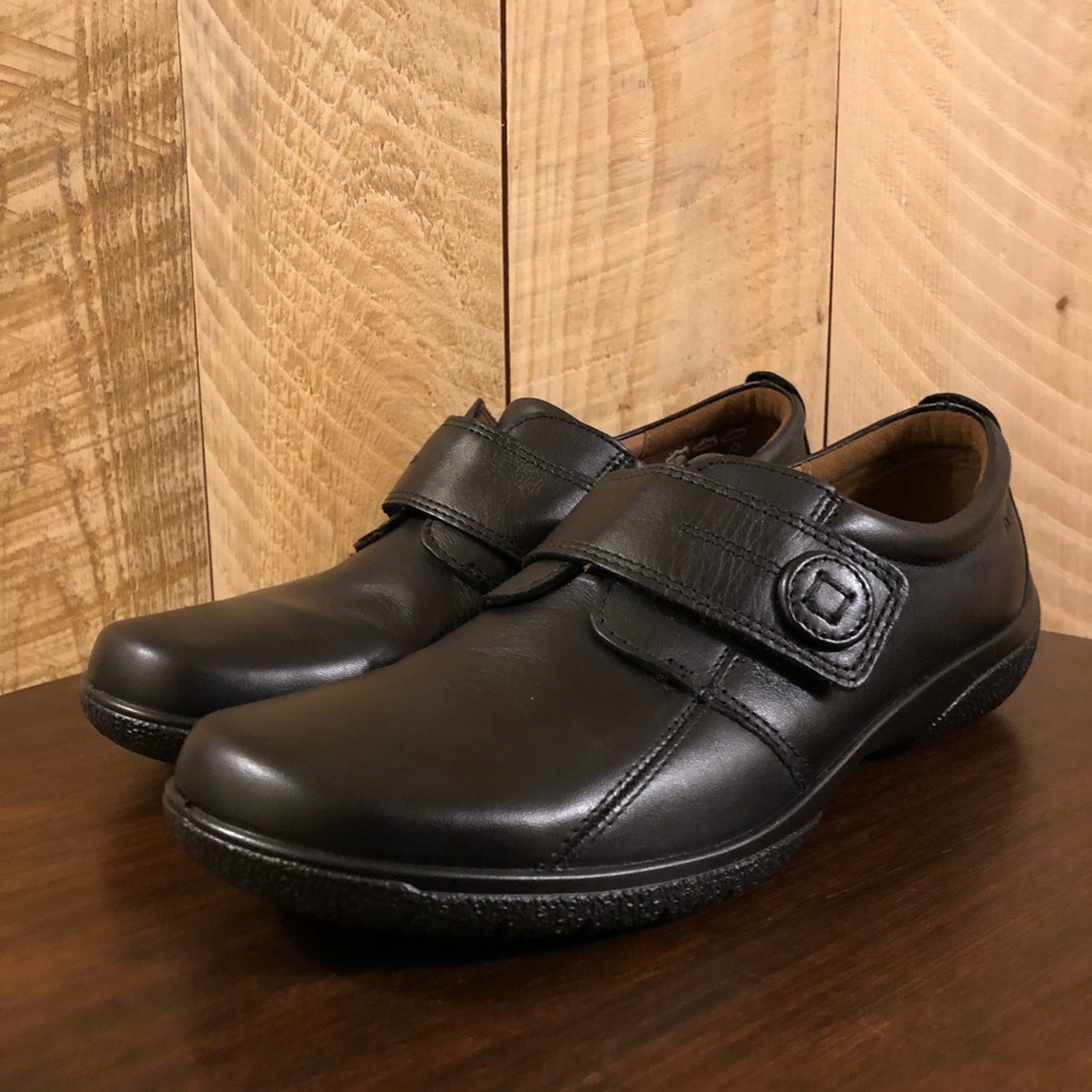 Hotter Comfort Concept Black Shoes - Gem